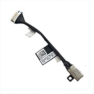 Espacio DC Power Jack Charging Cable Replacement for DELL Latitude 3420 3520 0HJW4D / 450.0NF08.0001