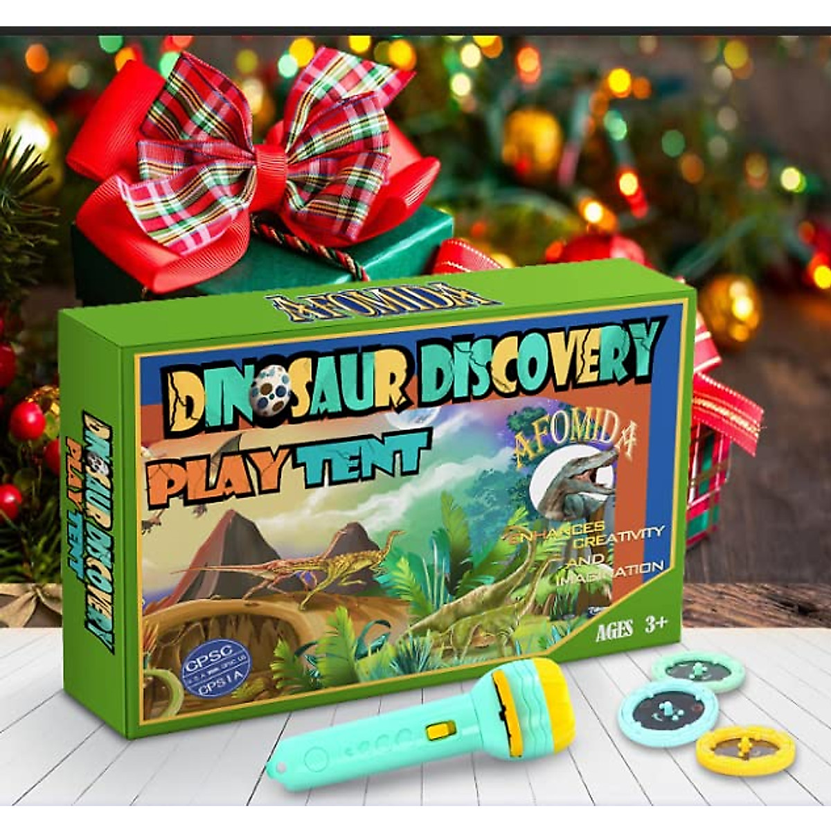 Dinosaur Play Tent for Kids - Pop Up Adventure Tent for Indoor and Outdoor Play