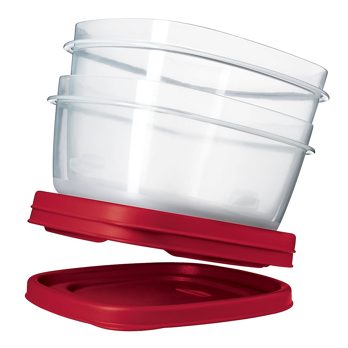 Rubbermaid Easy Find Lids Food Storage-Containers, Racer Red, 18-Piece Set