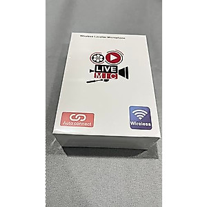 Ponovo Lavalier Microphone for USB C Android Phone, Wireless Mini Lapel Mic Compatible with iPhone 15 (USB-C), Dual Clip on Lav Mic Lasting 12H for Video Recording YouTube Vlog Tiktok Livestream