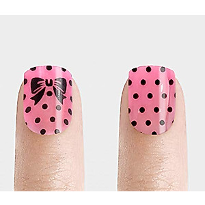 Beautia 3 Pack 60Tips So Cute Junior False Fake Design Nails, Sticker Nail for Kids