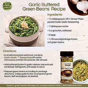 Tastefully Simple Garlic Garlic Seasoning, 4.5 Ounce