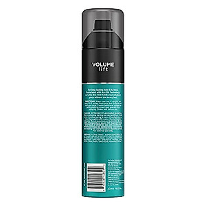 John Frieda Volume Lift Hairspray, Volumizing Hairspray with Air-Silk Technology for Fine or Flat Hair, Adds Body, Long-Lasting Hold, and Fullness for Fine, Thin Hair, 10 Oz