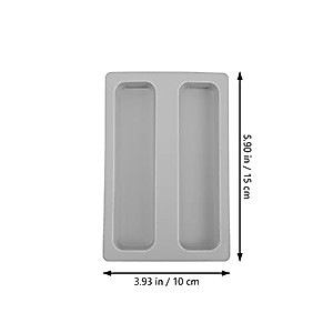 BESTonZON 2pcs Toaster Cover Lid Plastic Electric Bread Maker Upper Cover Toaster Appliance Top Cover 2 Slice Toaster Dirt Cover Protector for Bread Machine Part Accessories