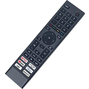 ERF3J80H Voice Replacement Remote Control Applicable for Hisense 4K UHD Android Smart TV 55U6G 65A6G 55A6G 70A6G 43A6G 75U6G 50A6G 60A6G 75A6G 58A6G 80A6G 50U6G 65U6G 55U68G 65U68G 75U68G 55U8G 65U8G