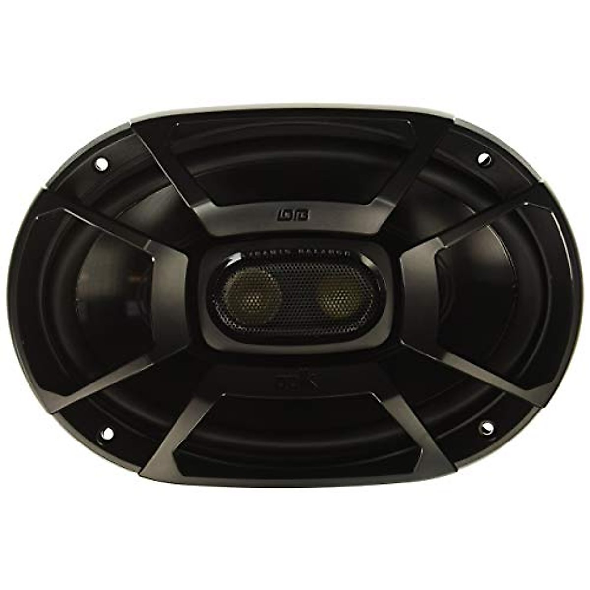 Polk Audio DB692 DB+ Series 6"x9" Three-Way Coaxial Speakers with Marine Certification Black (Renewed)