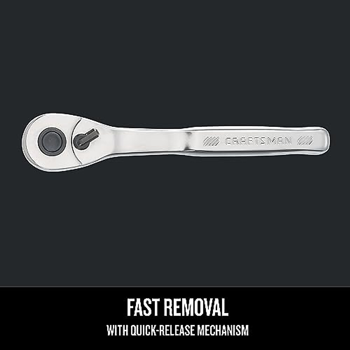 CRAFTSMAN Ratchet Wrench, 3/8-Inch Drive, 72-Tooth, Pear Head (CMMT81748)