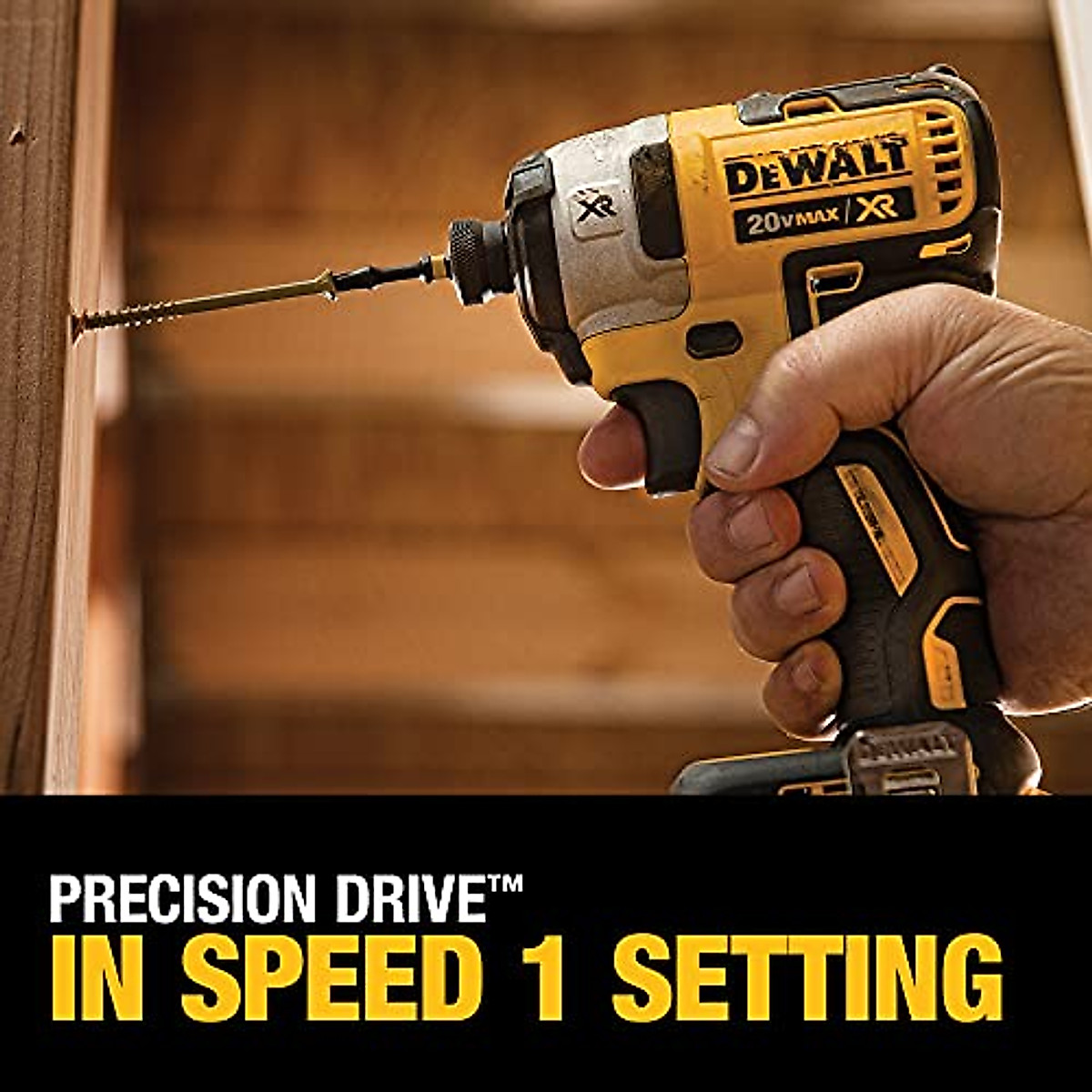 DEWALT 20V MAX* XR Impact Driver Kit, Brushless, 3-Speed, 1/4-Inch, 4.0-Ah (DCF887M2)