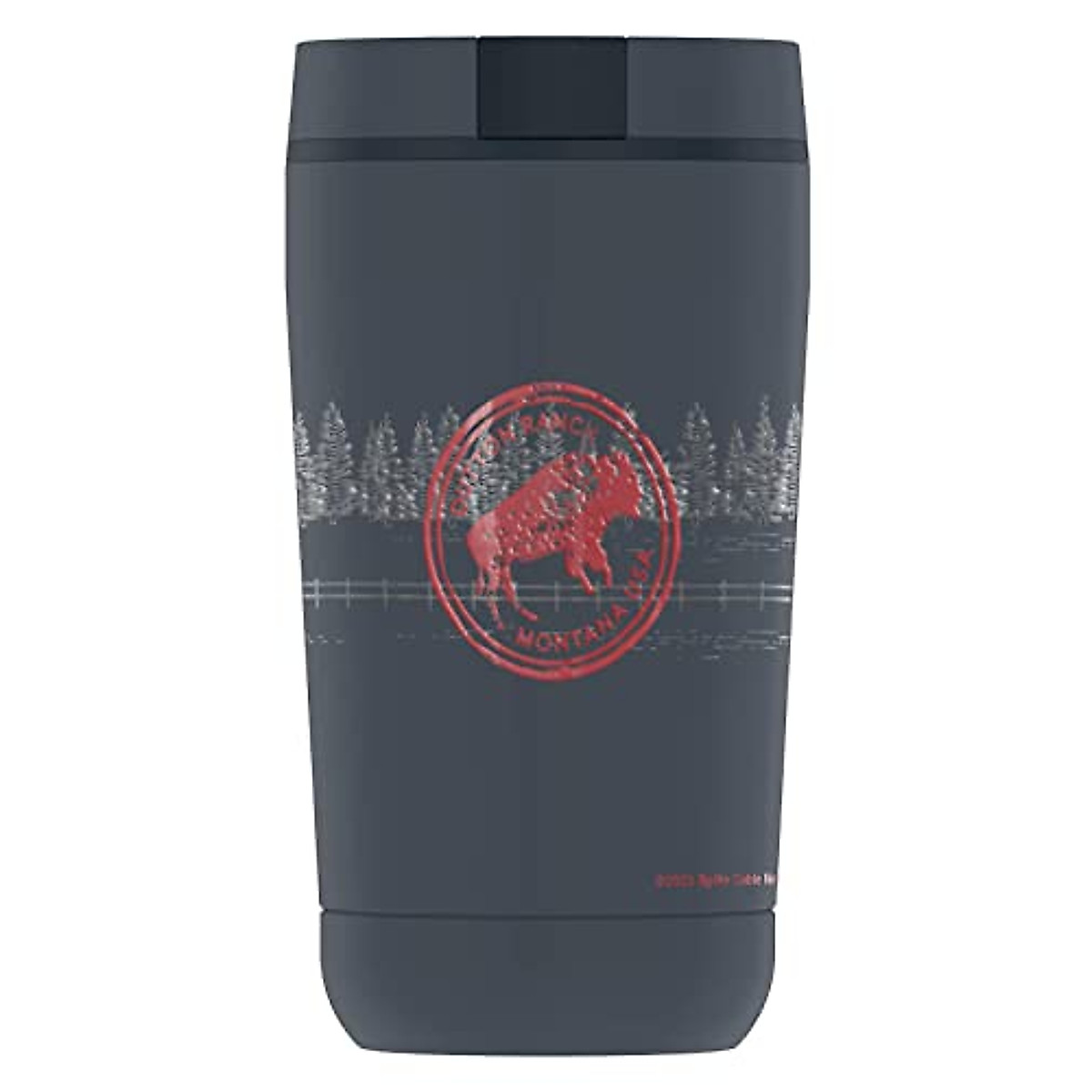 THERMOS Yellowstone OFFICIAL Yellowstone Buffalo GUARDIAN COLLECTION Stainless Steel Travel Tumbler, Vacuum insulated & Double Wall, 12 oz.