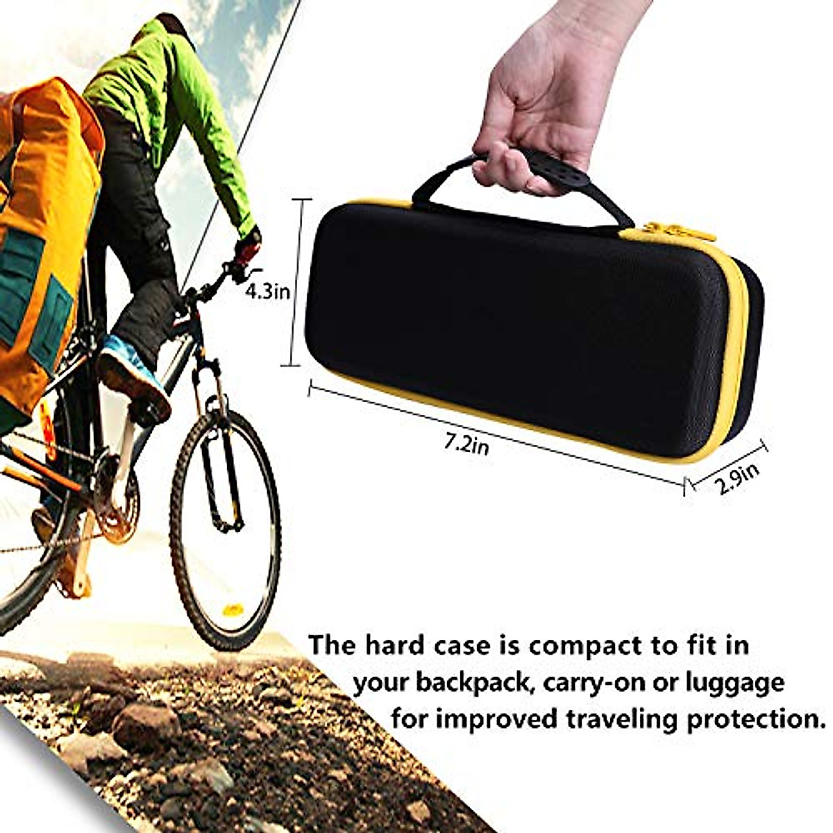 LTGEM Hard Case for Fluke T5-600/T5-1000//T6-1000/T6-600 Electrical Voltage - Protective Carrying Storage Bag