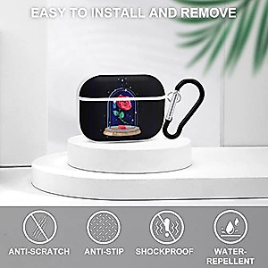 Sedoied Beauty and Beast Compatible with Apple Bluetooth Headset Cover Airpods Pro Protective Case white-style c-02358412bop One Size