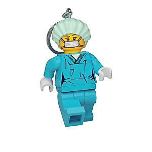 LEGO Classic Keychain Light - Surgeon - 3 Inch Tall Figure (KE178H)