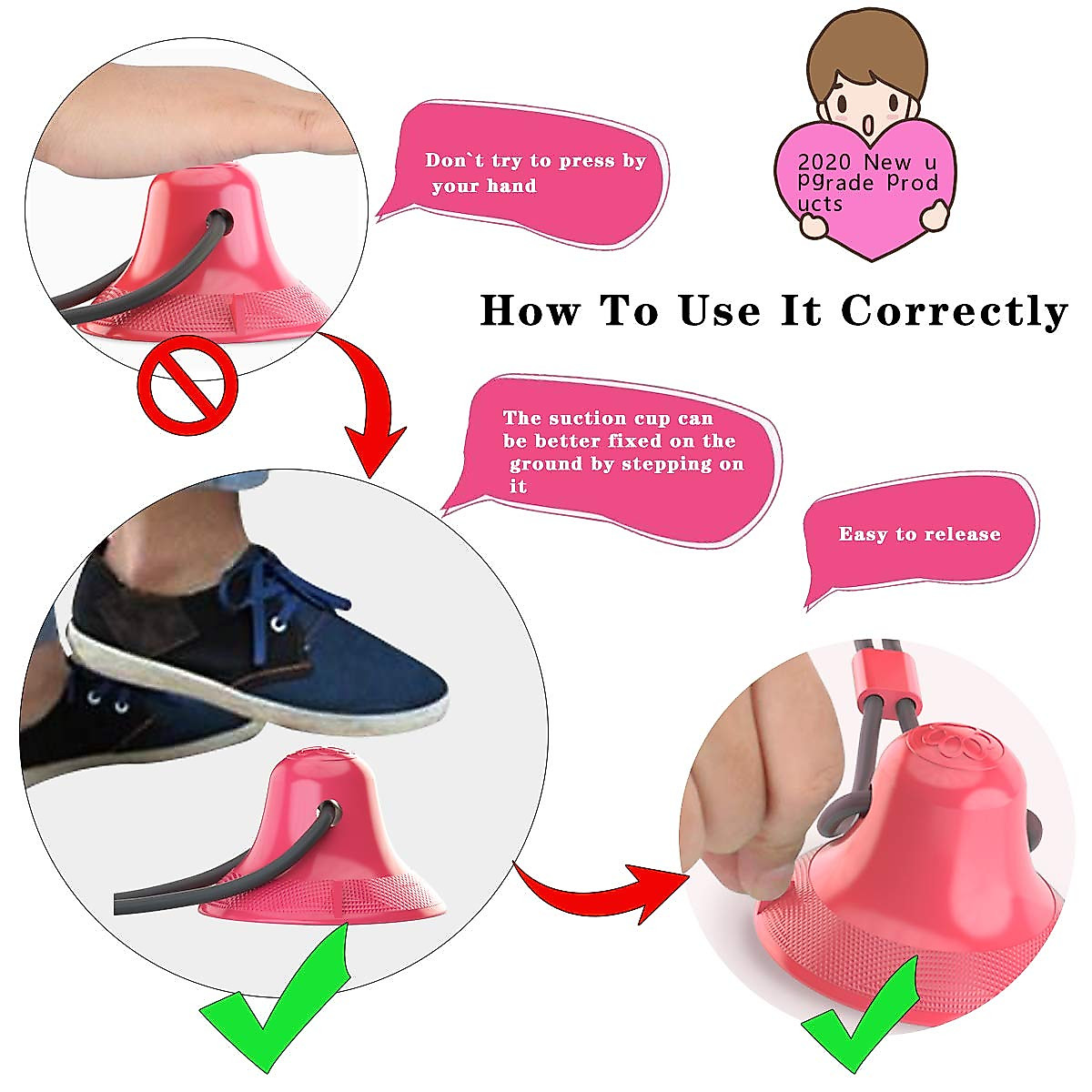 Dog Toys for Aggressive Chewer Dog Ball with Suction Cup Training IQ and Interactive Food Treat, Chewers Dog Toothbrush Interactive Ropes Toy Pet Teeth Cleaning Food Grade Non-Toxic Dental Pet Toy