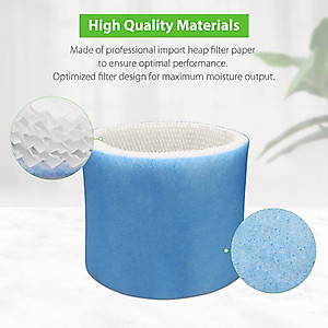 Smilyan 3 Pack Upgraded Blue Mesh Treated Layer HC-14 Humidifier Replacement Wicking Filter E for Honeywell HCM-6009 HCM-6011 HEV680 HEV685 Series Humidifier, Part # HC-14V1 HC-14 HC-14N