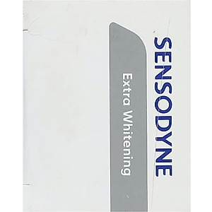 Sensodyne Toothpaste for Sensitive Teeth and Cavity Prevention, Maximum Strenth Extra Whitening 2.7 oz (3 Pack)