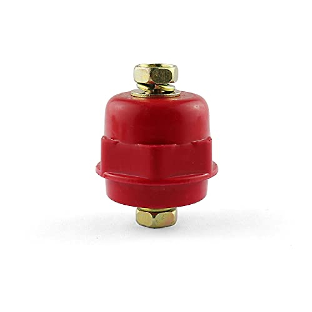 E-outstanding 5 Pcs Busba Insulator with Combined Screw, Red Resin Polyester Standoff Insulators, SM25xM6