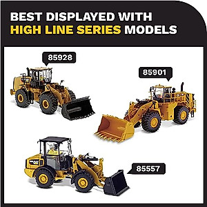 Diecast Masters 1:50 Caterpillar 972M Wheel Loader | High Line Series Cat Trucks & Construction Equipment | 1:50 Scale Model Diecast Collectible | Diecast Masters Model 85927
