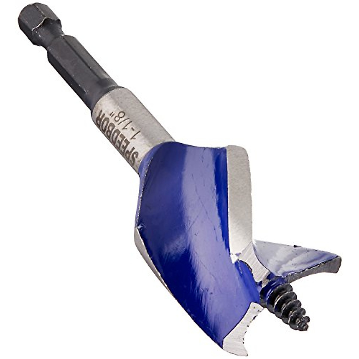 Speedbor IRWIN Tools 1866038 SPEEDBOR MAX Wood Drilling Bit, 4-inch by 1 1/8-inch