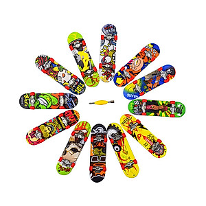 sea jump 12PCS Finger Scooter, Intellectual Toys, Creative Fingertip Alloy Finger Sports Toys, Novelty Toys and Gifts