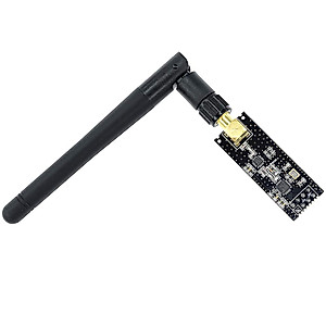 Aideepen 3PCS NRF24L01+PA+LNA Module with SMA 2.4 GHz 1100m+3PCS NRF24L01 8 Pin Socket Breakout Adapters Compatible