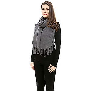 REEMONDE Womens Scarf Pashmina Shawls Wraps Stole for Evening Dress Wedding Bridal Bridesmaid Shawls