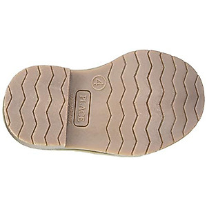 The Children's Place Boy's Lace Up Boots Fashion, Brown, 2 Big Kid