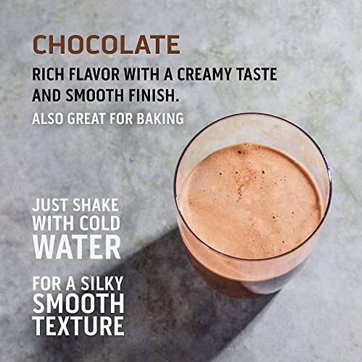 Ascent 100% Whey Protein Powder - Post Workout Whey Protein Isolate, Zero Artificial Flavors & Sweeteners, Gluten Free, 5.7g BCAA, 2.7g Leucine, Essential Amino Acids, Chocolate 2 lb