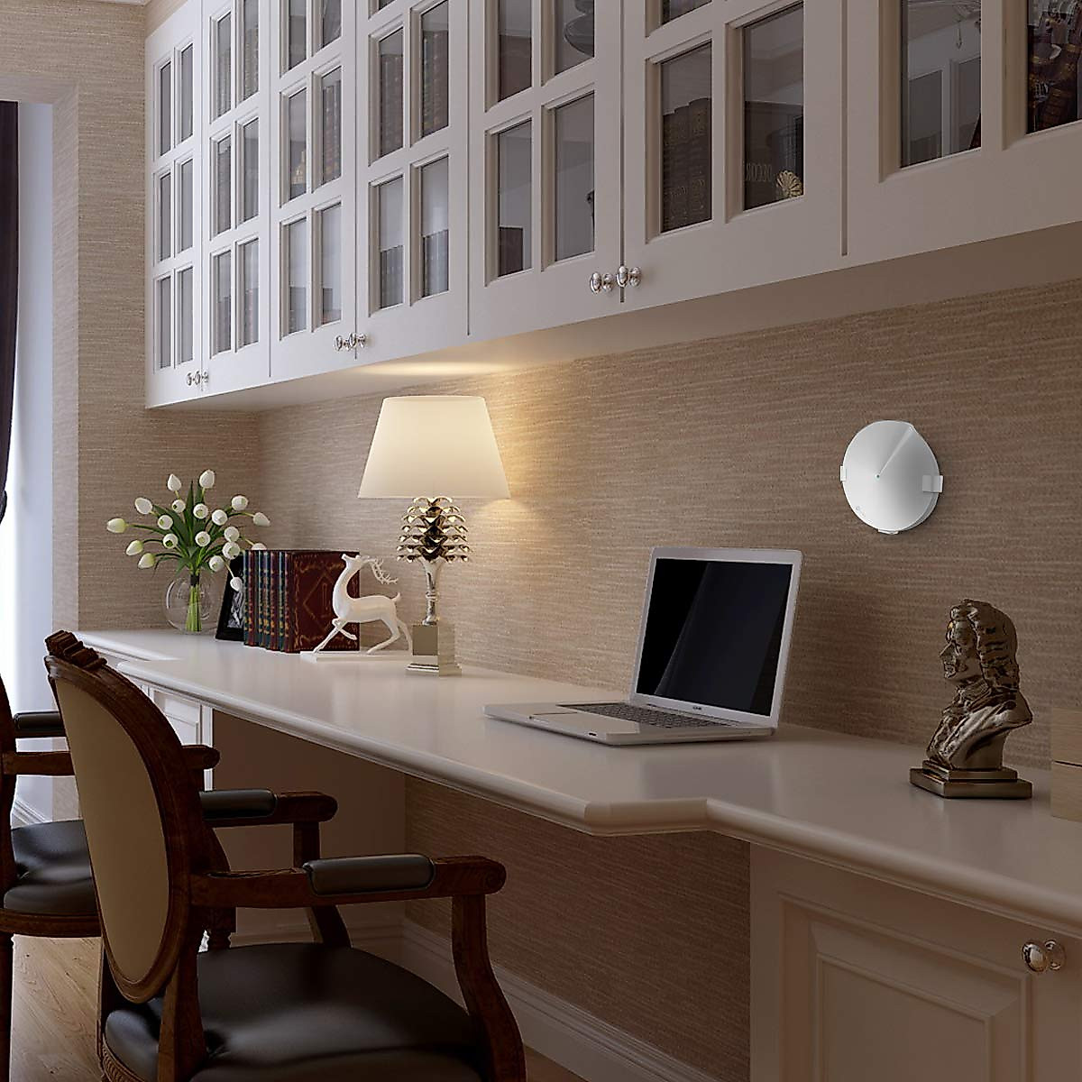 ALLICAVER Compatible Wall Mount Deco M5, Sturdy Metal Made Mount Stand Holder Compatible Deco M5 Mesh WiFi(M5-1Pack)