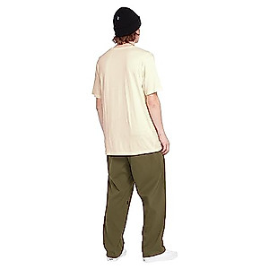 Volcom Men's Farm to Yarn Submerged Short Sleeve Tee Off-White