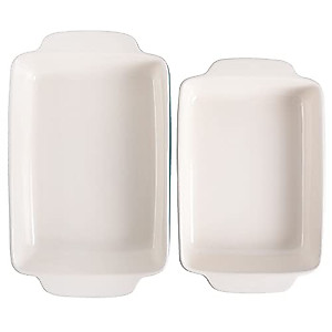 Crock-Pot 2-Piece Ceramic Bakeware Set, 2-Piece, Teal