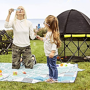 Evenflo Play-Away Portable Playard Deluxe, Adventurer , 15 Sq Ft (Pack of 1)