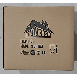 MALACASA Egg Cups, 2'' Porcelain White Egg Cups Holder for Boiled Eggs, Set of 12 Egg Cups, Series Regular