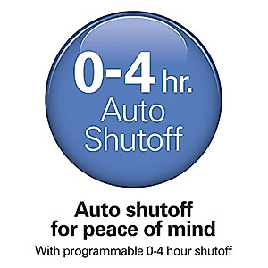 Hamilton Beach One Press Programmable Dispensing Drip Coffee Maker with 12 Cup Internal Brew Pot, Removable Water Reservoir, Black & Stainless Steel (48465)