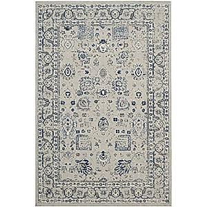Safavieh Artisan Collection 4' x 6' Silver/Silver ATN326C Traditional Oriental Area Rug