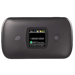 Net10 Carrier-Locked Moxee CDMA 4G LTE Mobile Hotspot - Connects up to 16 WiFi Enabled Devices - Built-in Color Display
