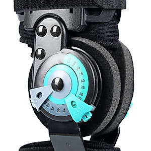 Soles Universal Hinged Knee Brace Telescoping ROM Orthosis Knee Brace, Adjustable Leg Stabilizer – Post Operative Injury Support for ACL, PCL, MCL or LCL - One Size Fits Most - Unisex