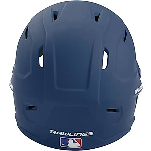 Rawlings | MACH Batting Helmet | Matte Navy | Junior 6 3/8" - 7 1/8"