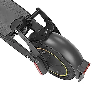 YBang Rear Suspension Kit with Mudguard and LED Taillight for Segway Ninebot Max G30 Electric Scooter Shockproof Vibration Damper Accessories (Black)