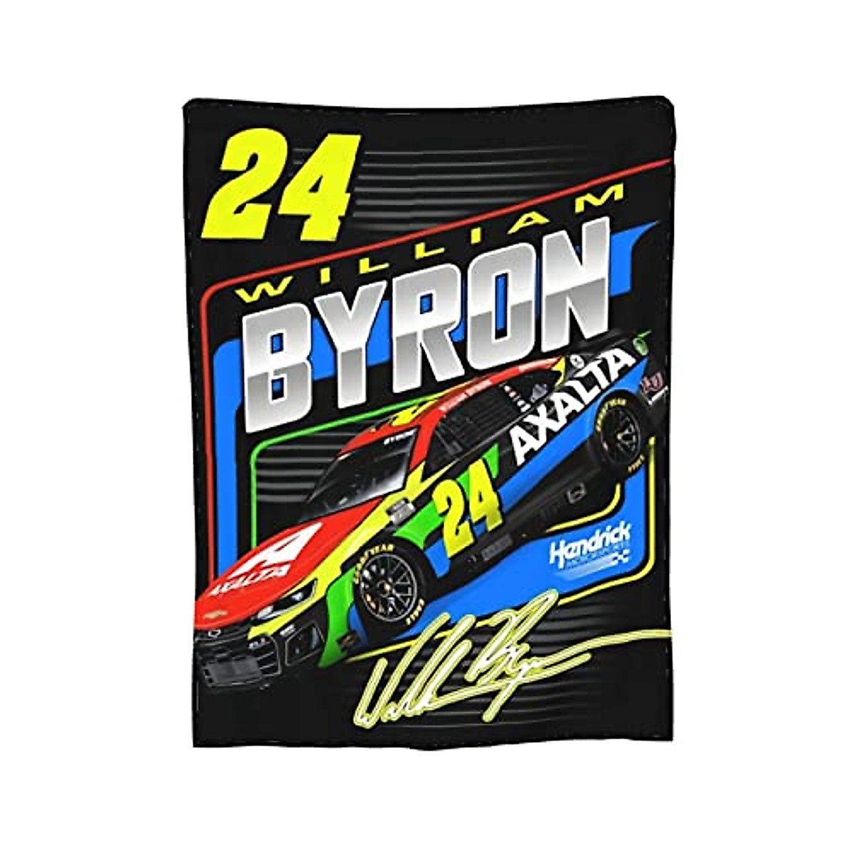 William Byron 24 All Season Fleece Blanket Throw Ultra Soft Flannel Blanket Digital Printed Premium Fluffy Microfiber Fleece 50"x40"