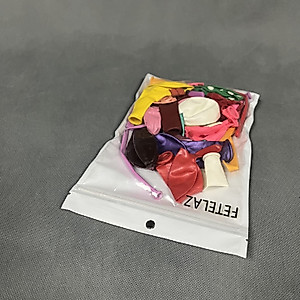 FETELAZ balloons , 12 Inches Premium Assorted Colorful Balloons, Bulk Pack of Strong Latex Balloons for Birthday, Party, Christmas, Wedding, Anniversary and Vacation