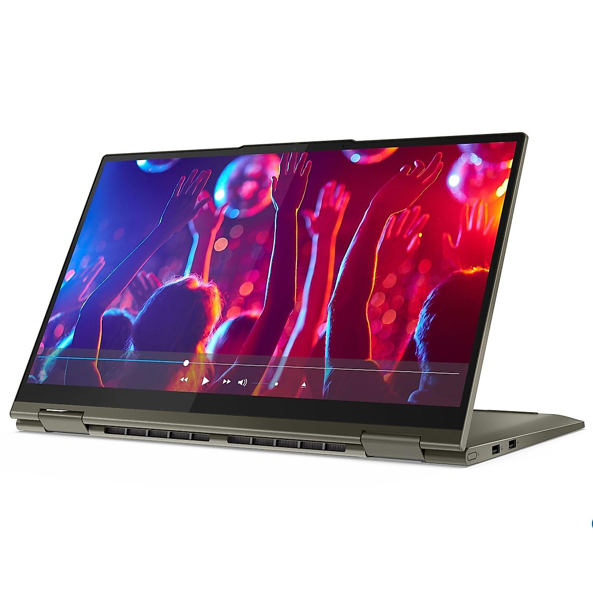 Lenovo Yoga 7i Laptop, 15.6" FHD IPS LED, i7-1165G7, 12GB, 512GB, Win 11 Home Notebook PC 82BJ007SUS