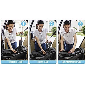 Graco SnugRide SnugLock 35 LX Infant Car Seat, Baby Car Seat Featuring TrueShield Side Impact Technology