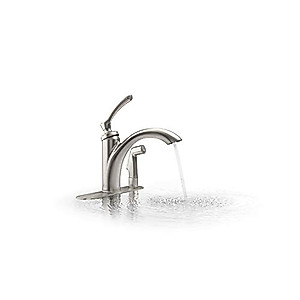 Kohler K-R29671-VS Linwood Kitchen Sink Faucet, Vibrant Stainless