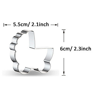 WJSYSHOP Baby Carriage Stroller Cookie Cutter - D