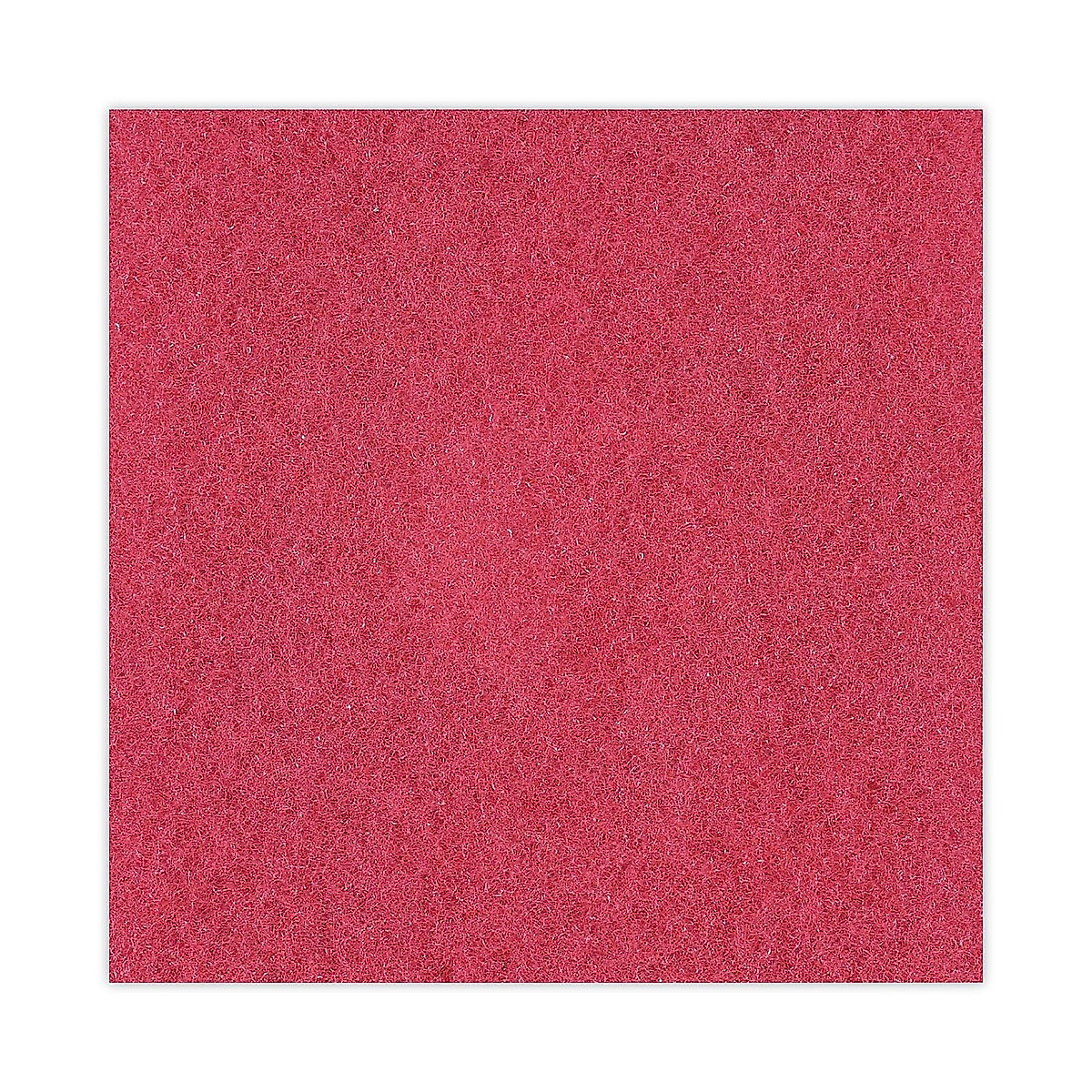Boardwalk BWK4019RED 19 in. Diameter Buffing Floor Pads - Red (5/Carton)