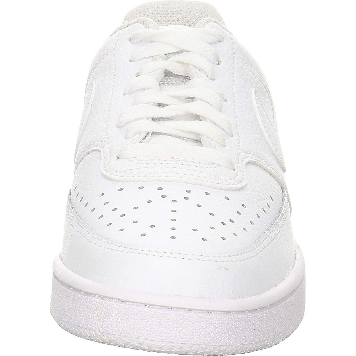 Nike Women's Court Vision Low Sneaker, White/White-White, 6.5 Regular US