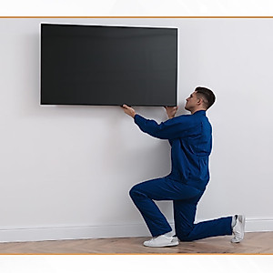 Ultra Slim Tilt TV Wall Mount Bracket for Samsung - 55" Class S90C OLED Smart TV - QN55S90CAFXZA - Low Profile 1.7" from Wall, 12° Tilt Angle, Easy Install