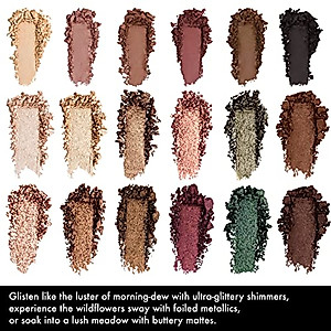 LORAC PRO Eyeshadow Palette, Fairytale Forest | Matte & Shimmer Makeup | Glitter | Mirror Compact | Cruelty Free, Gluten Free, Vegan