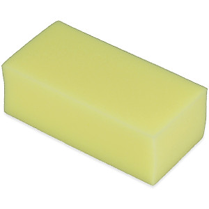 Carlisle FoodService Products 36550100 Commercial Cleaning/Washing Foam Sponge, 8.25", Yellow