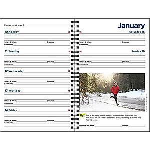 The Complete Runner's Day-by-Day Log 2022 Planner Calendar